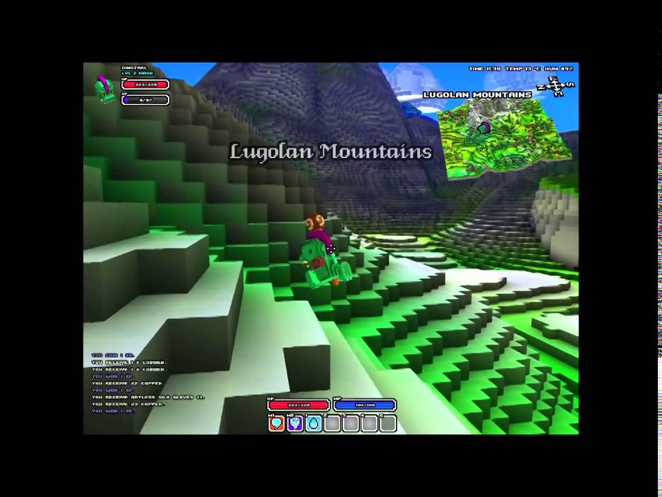 Let's Play Cube World part 1 Z Bossem zombie na klaty - YouTube