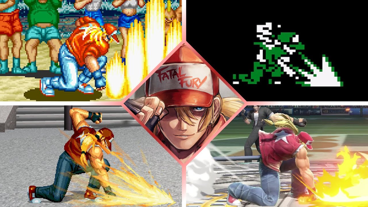 EVOLUTION of Terry Bogard's Power Wave - YouTube