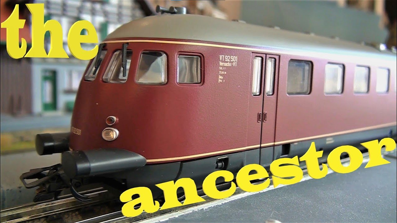 🇩🇪 Märklin 39692 / Club Edition VT 92.5 TRIX 25692 German Railcar ...