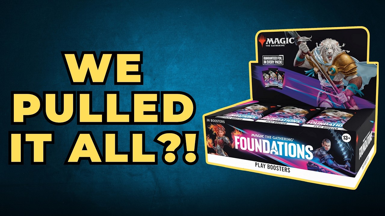 Opening a STACKED Foundations Play Booster Box! - YouTube