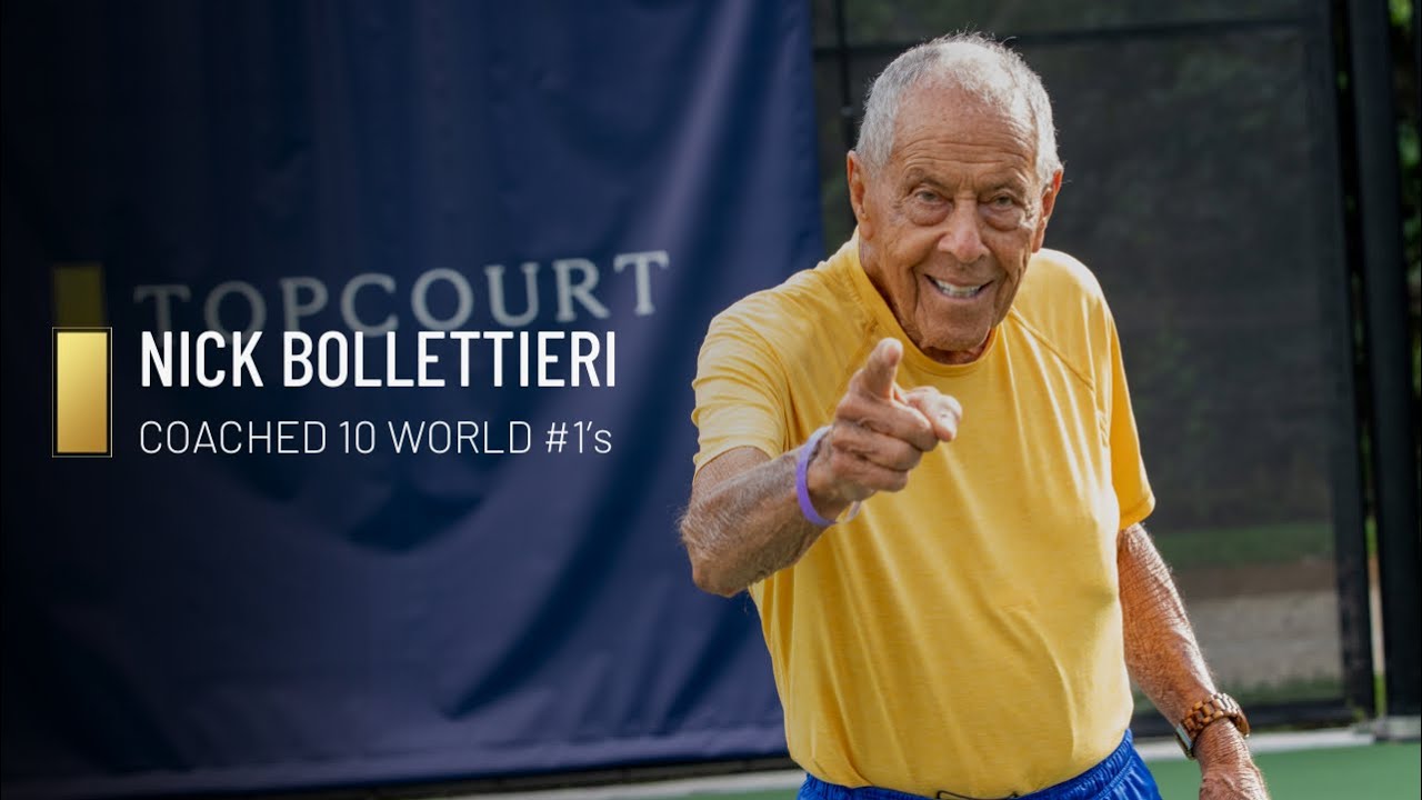 Nick Bollettieri: Meet Your Coach | TopCourt - YouTube