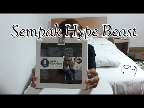 Unboxing Sempak Korea | Sempak hypebeast