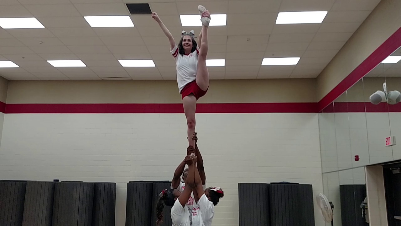 Heel Stretch Cheer Stunt