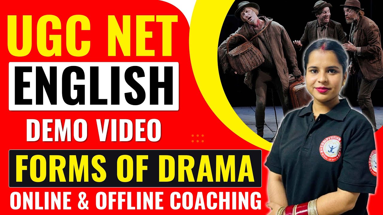 UGC NET English: Forms of Drama Explained Perfectly |UGC NET COACHING IN CHANDIGARH # ...