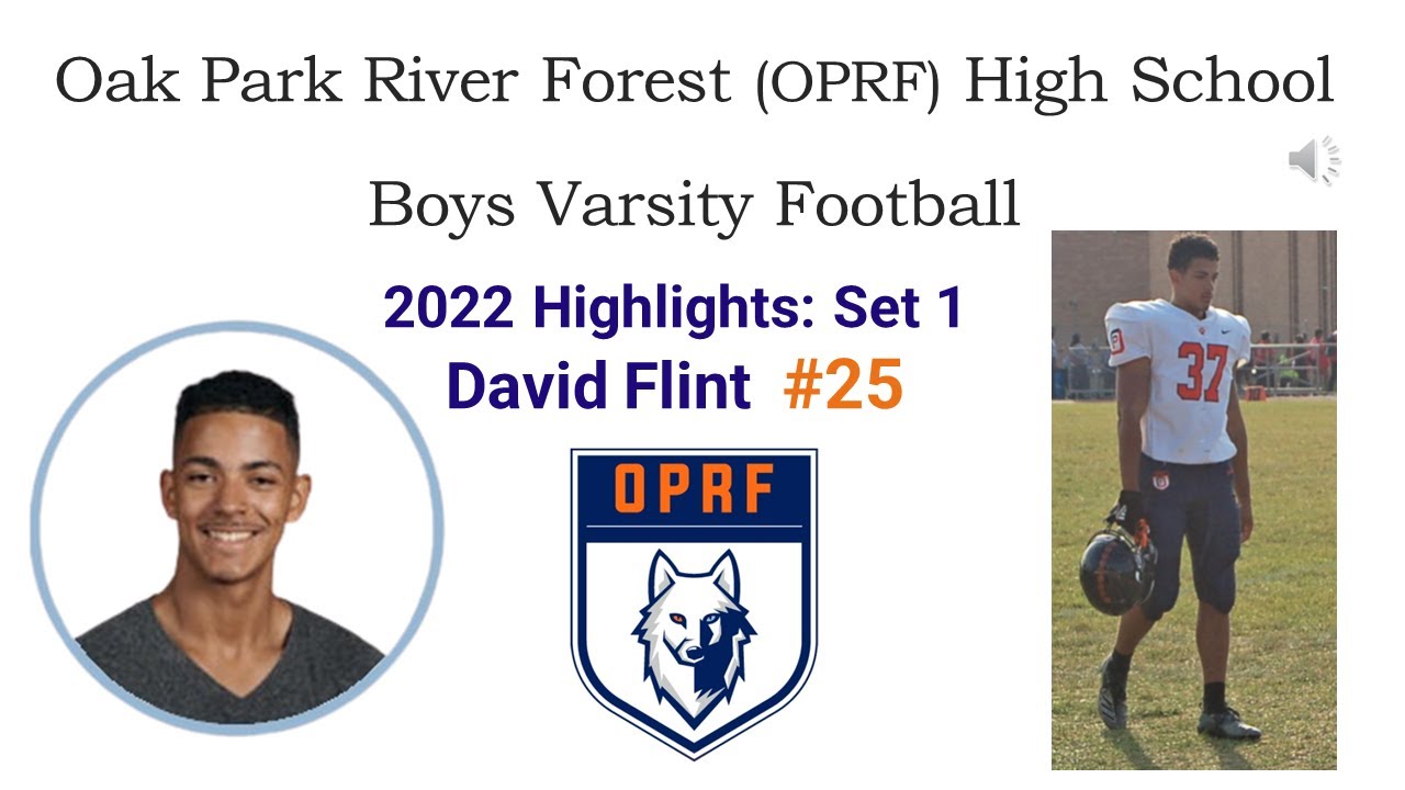 2022 OPRF David Flint Football Highlights Set #1 - YouTube