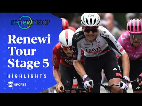 FINAL STAGE DOMINANCE 🫡 | 2026 Men's Renewi Tour Stage 5 Race Highlights | TNT Sports Cycling