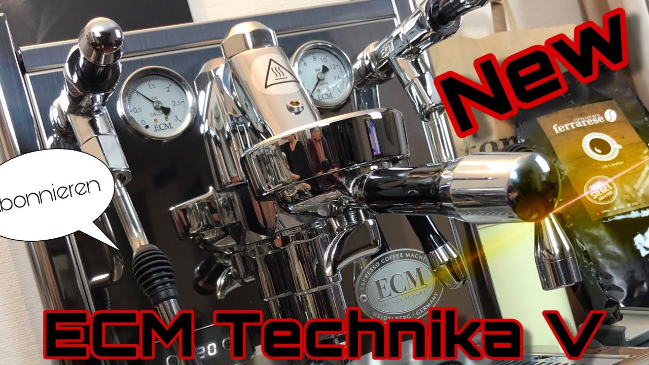 Die neue ECM Technika V Profi Vorstellung #Unboxing - YouTube