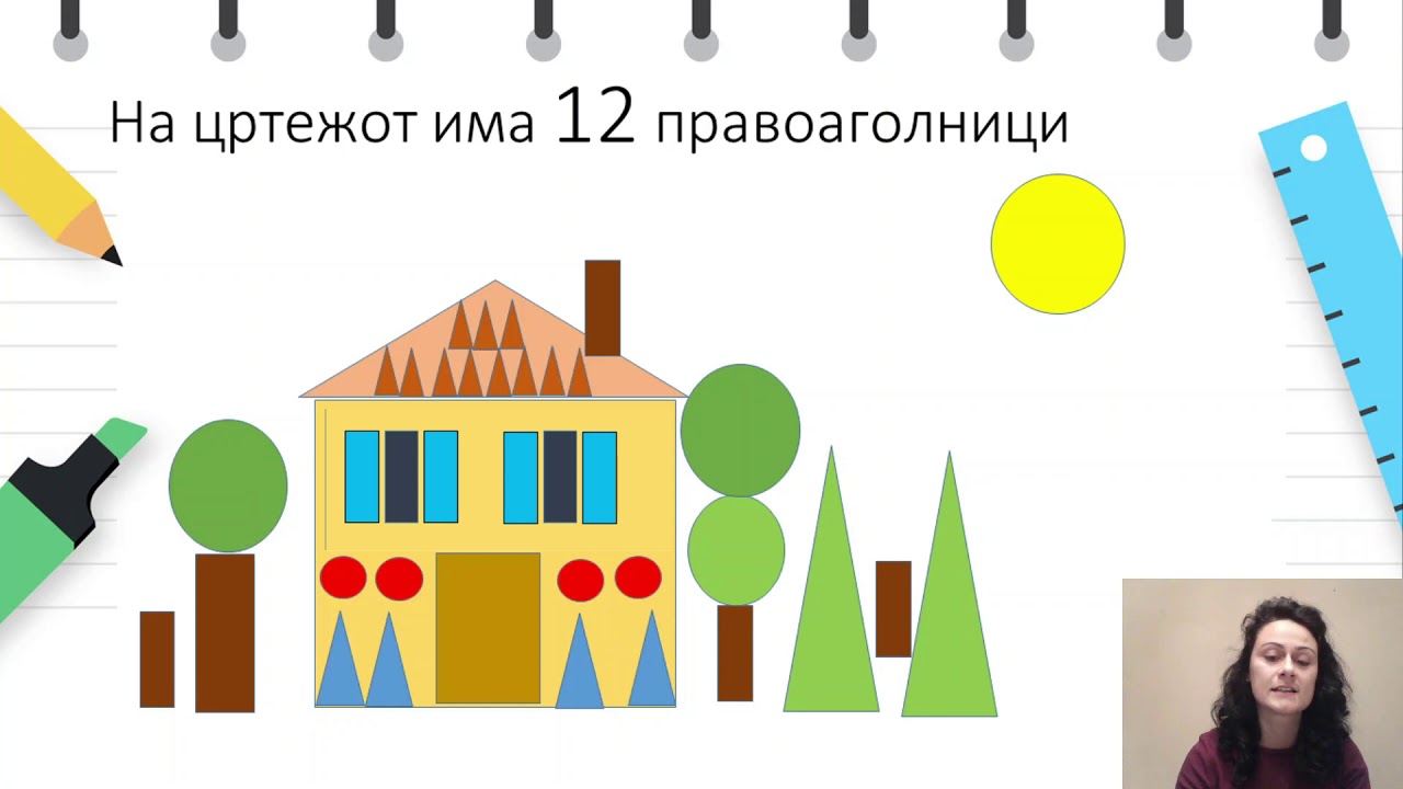 I одделение Математика Именување и групирање на 2d форми Youtube
