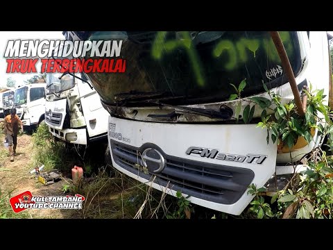 MENGHIDUPKAN TRUK TERBENGKALAI : MEKANIK GAS POL TERUS | ABANDONED TRUCK | KULI TAMBANG