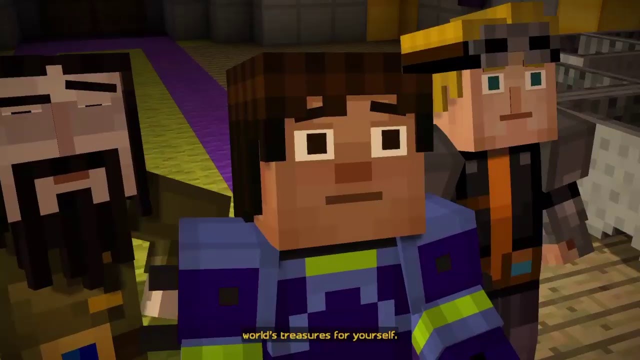 Minecraft story mode part#6[Reuben the Hero] - YouTube