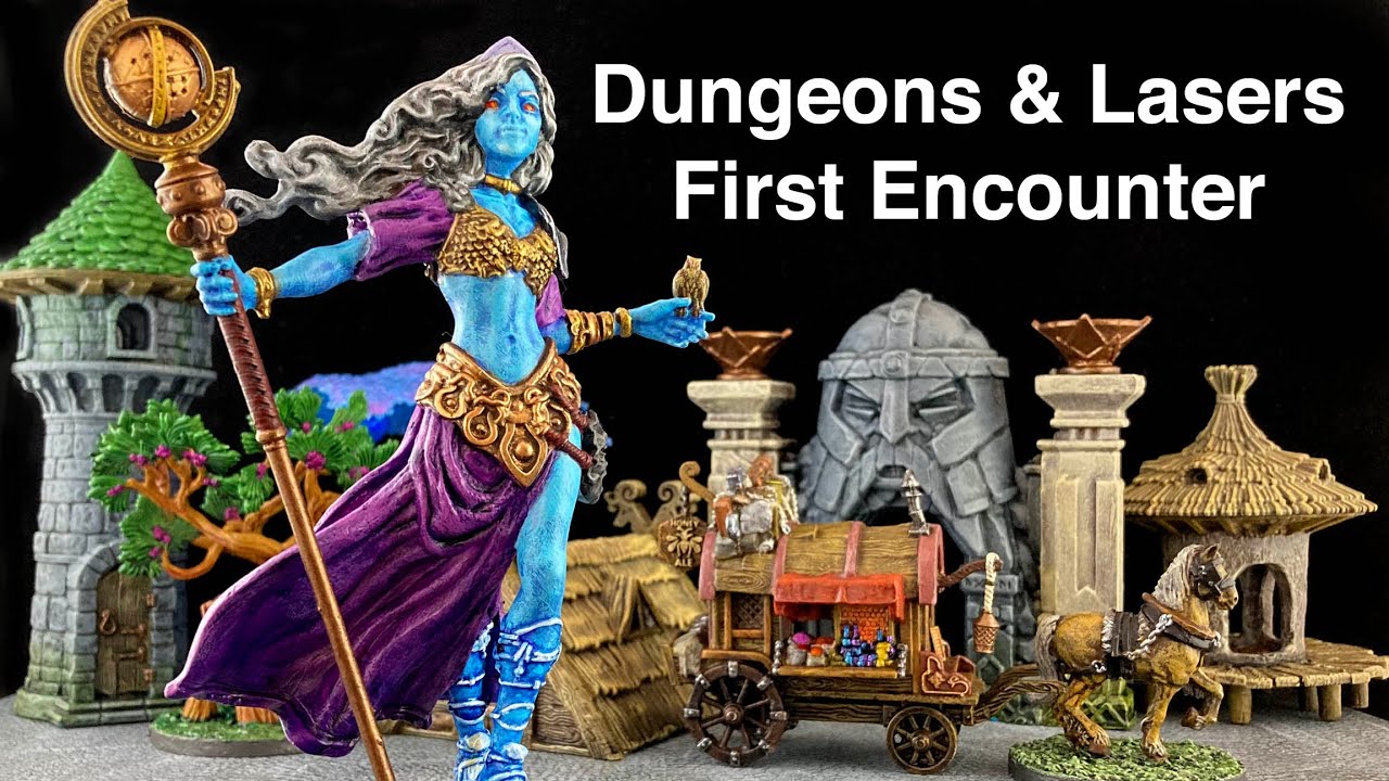 Dungeons & Lasers First Encounter - YouTube