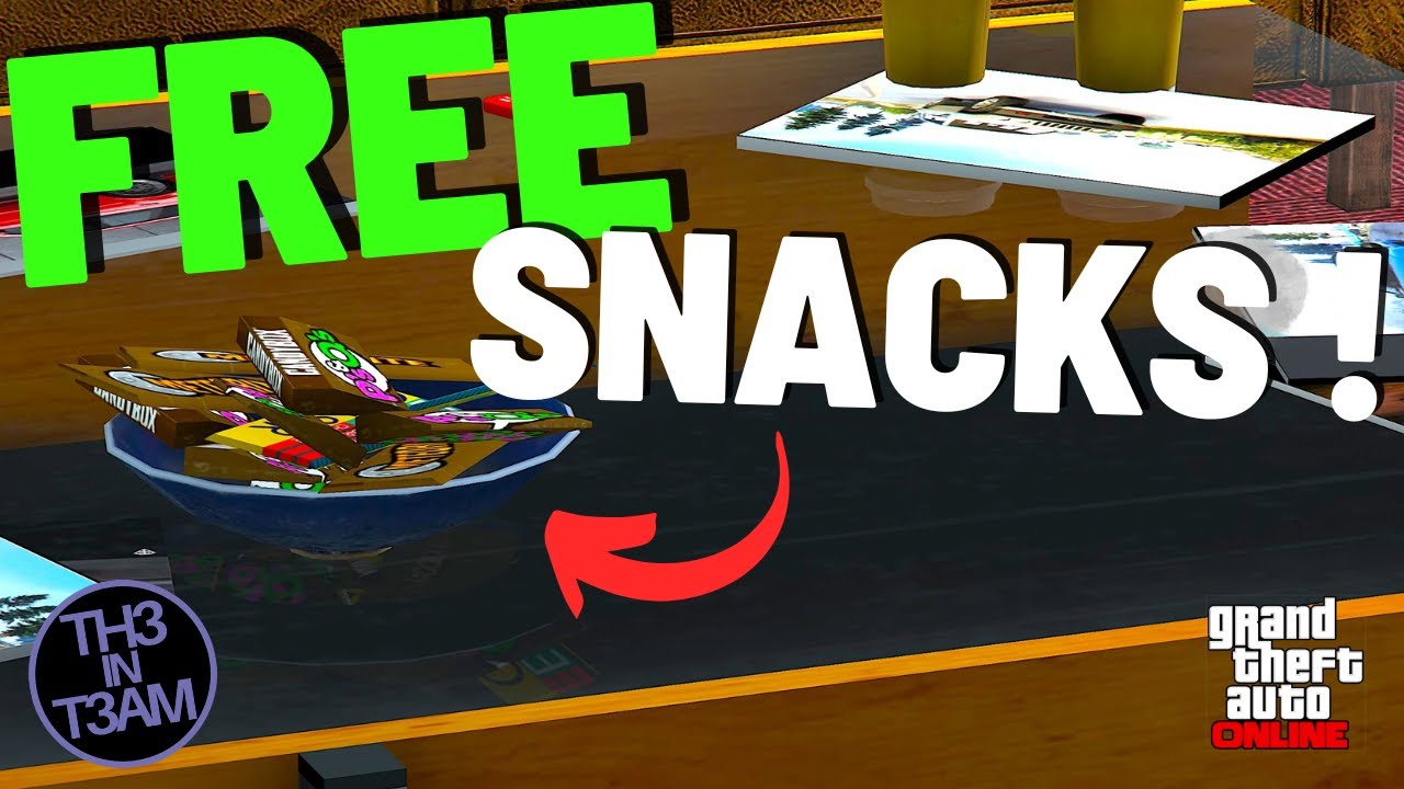 TOP ways to get FREE SNACKS in GTA Online! - YouTube