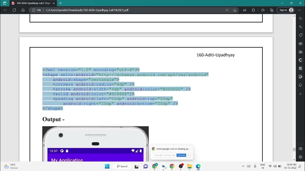 MOBILE COMPUTING Android Studio Part 1 - YouTube