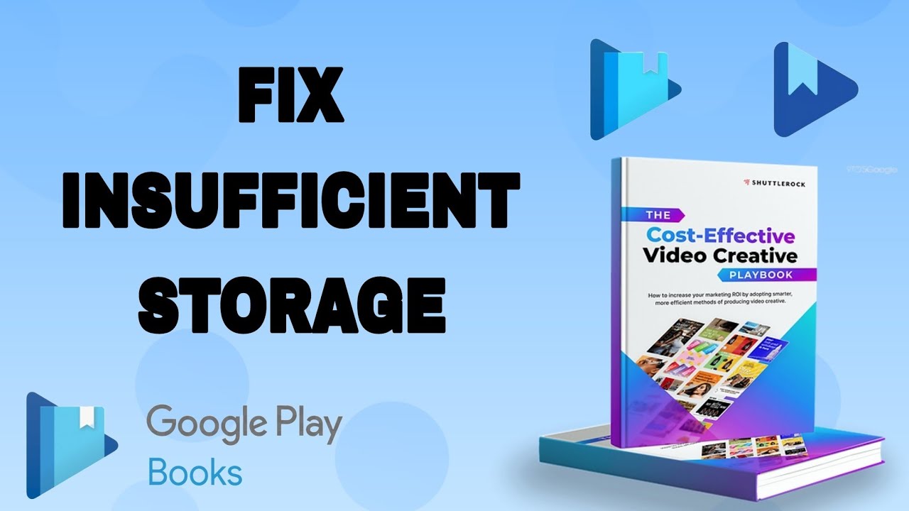 How To Fix And Solve Google Play Books Insufficient Storage | Final ...