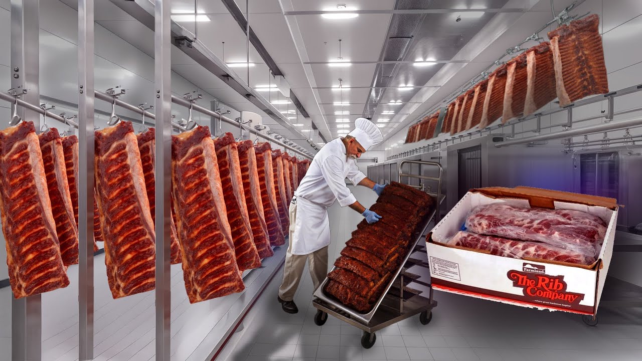 How Ribs Are Made In A Factory | Ribs Factory Process - YouTube