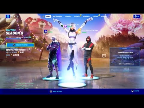 All 3 Galaxy Skins in One Lobby - YouTube