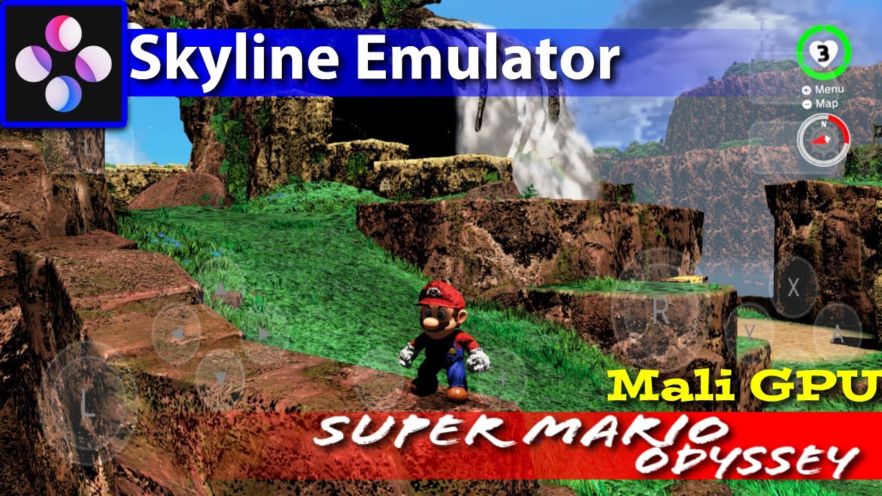 Skyline emulator Super Mario Odyssey Mali GPU (11 minutes gameplay ...