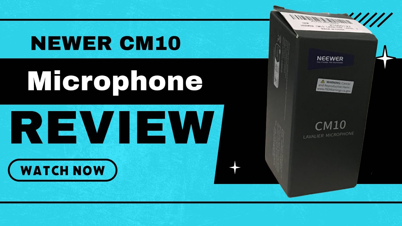 NEEWER CM10 Mic Review and Test - YouTube
