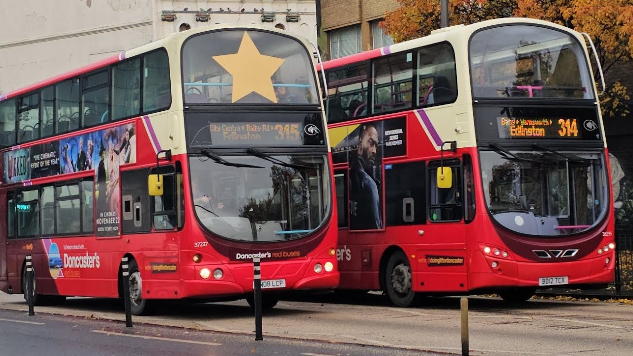 First Bus Doncaster 37237 ⭐️ On 315 From Doncaster To Edlington - YouTube
