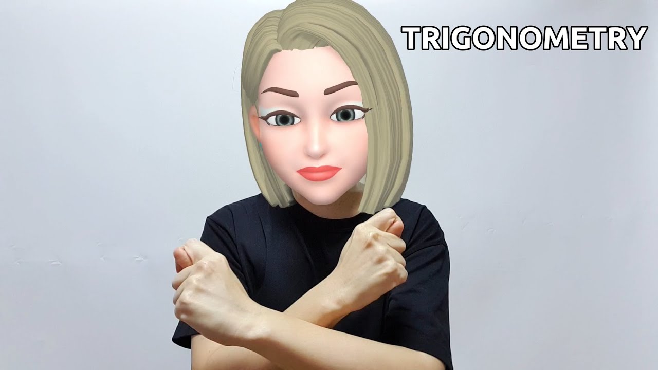 American Sign Language (ASL) School Subject Lesson: Trigonometry - YouTube