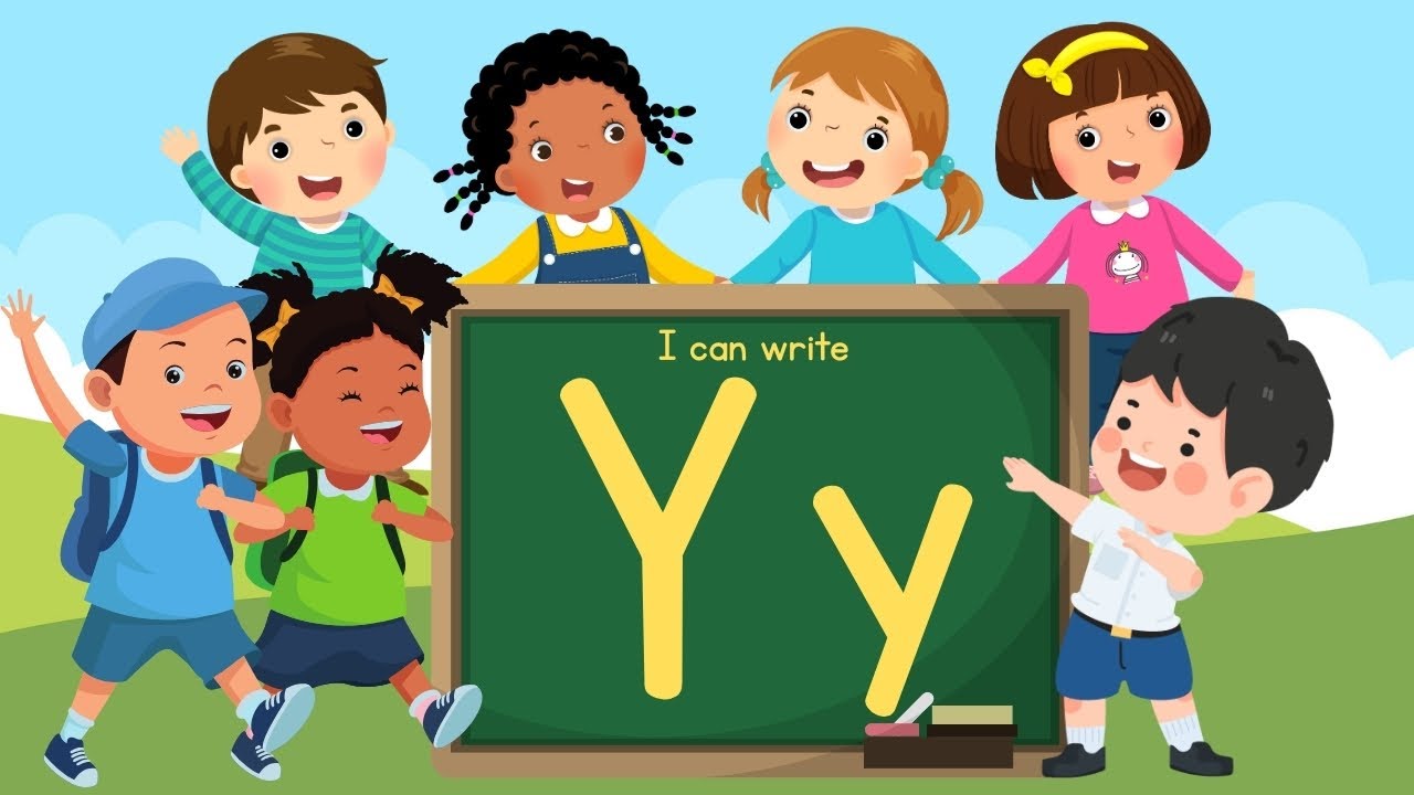 How to write the letter Yy| Capital & lower case | phonics & writing ...