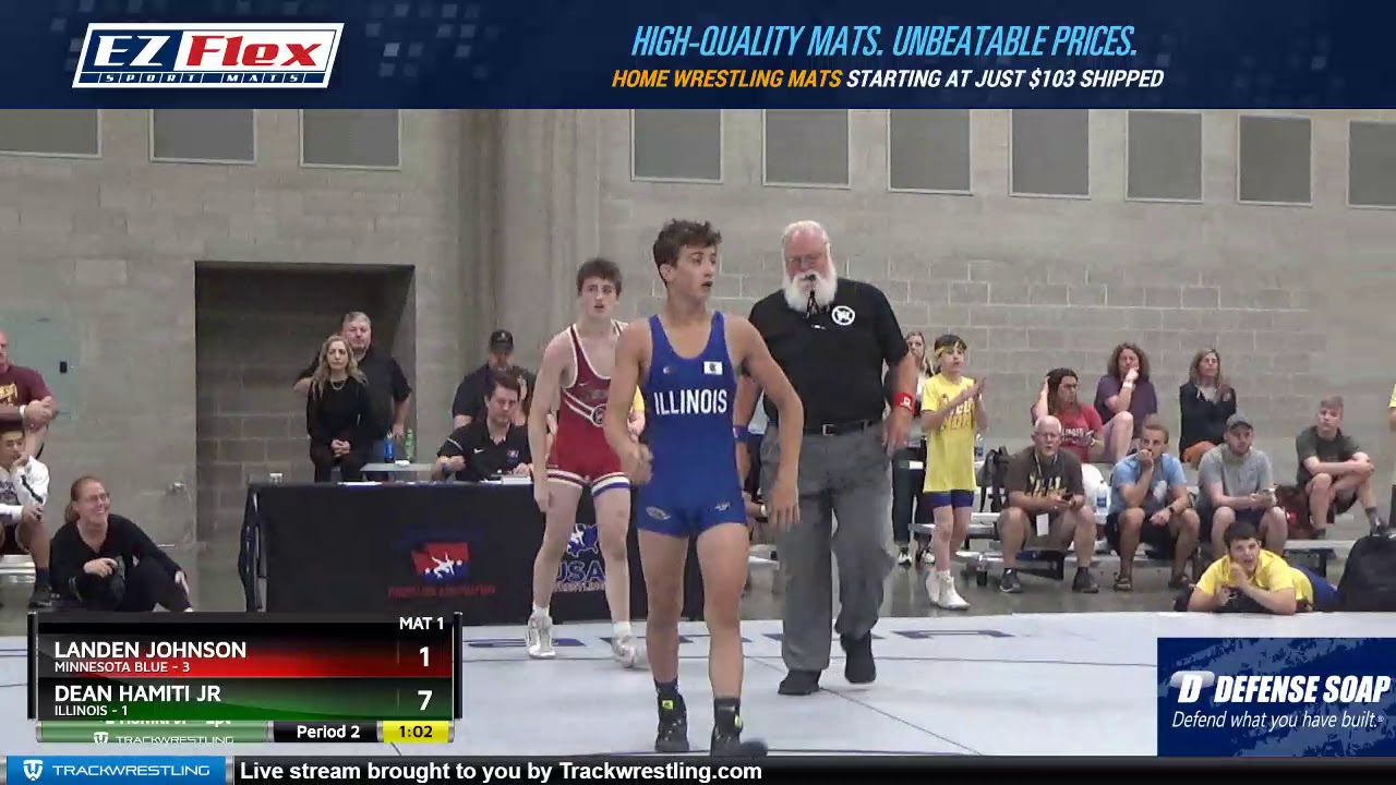 Mat 1 145 Landen Johnson Minnesota Blue Vs Dean Hamiti Jr Illinois ...