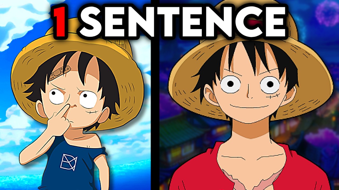 One Piece Ep 1-100 Explained in 1 Sentence Each - YouTube