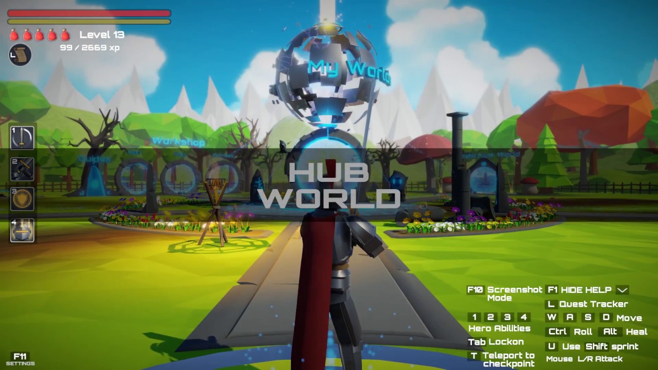 MyWorld - Action RPG Sandbox | MyWorld Gameplay - YouTube