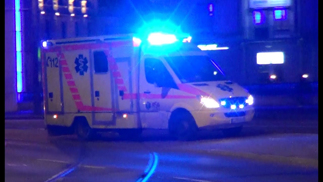 Leipzig ASG/ Promedica RTW FW Grünau | Leipzig ASG ambulance responding [GER | 2.4.2016] - YouTube