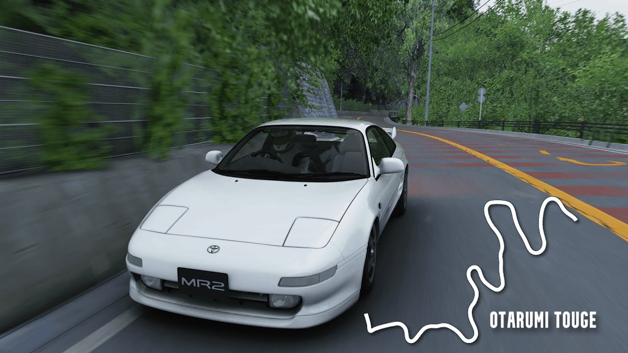 Otarumi Touge 01:28:816 Toyota MR2 GT-S -- Assetto Corsa - YouTube