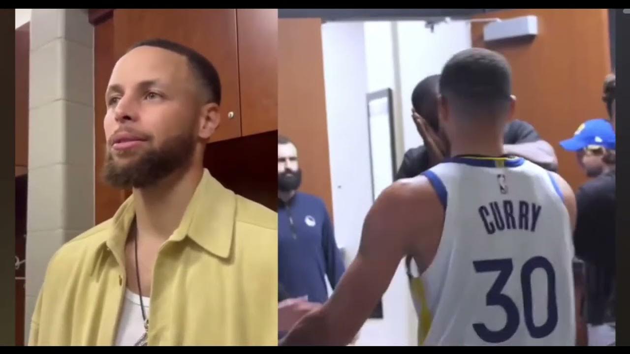 STEPH CURRY ANSWER WHY HE EMOTIONAL WHEN WAS DRAYMOND GREEN EJECTED IN FIRST QUARTER - YouTube