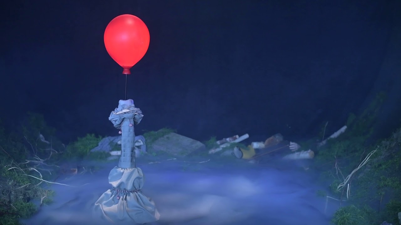 Animated Pennywise Floating Balloon Prop - It Chapter 2 - YouTube