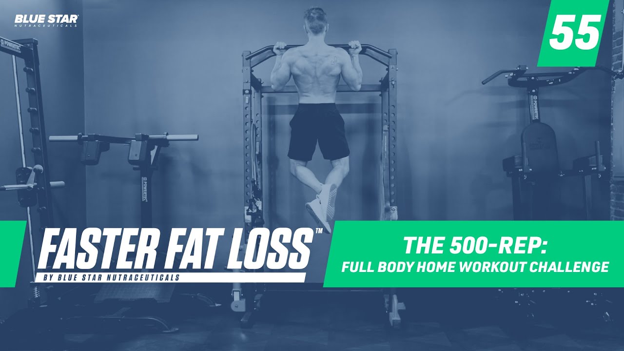 The 500-Rep Full Body Home Workout Challenge Ft. Rob Riches | Faster ...
