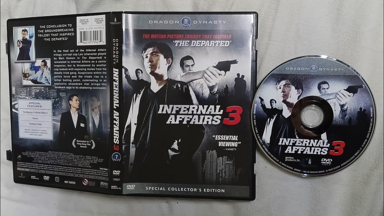 Opening to Infernal Affairs 3 (2003) (2007 DVD) - YouTube