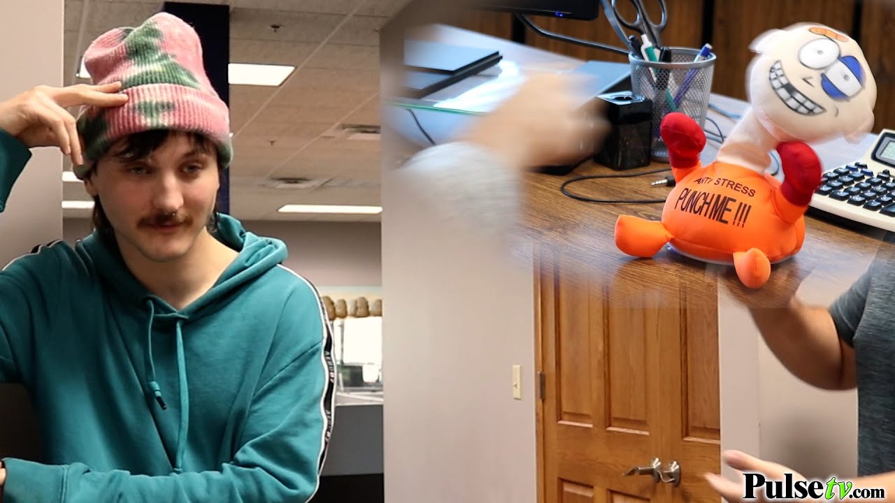 Anti-Stress Punch Me Guy with Real Screams - YouTube