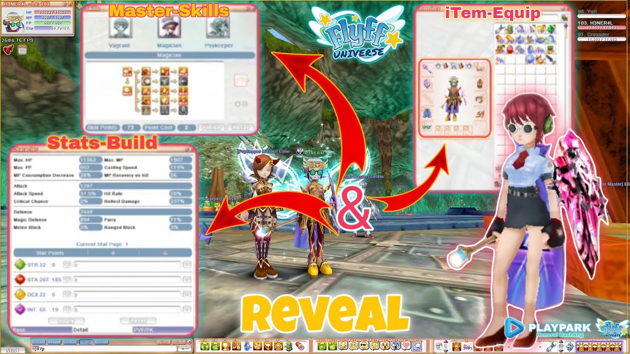 Flyff Universe by PlayPark - Mobile/PC Games MMORPG - Psykeeper Job ...