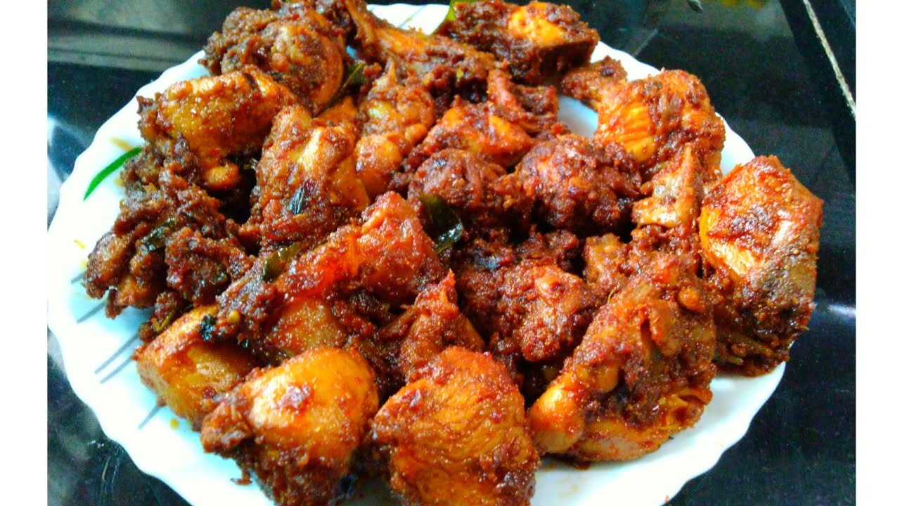 Simple and tasty chicken fry - YouTube