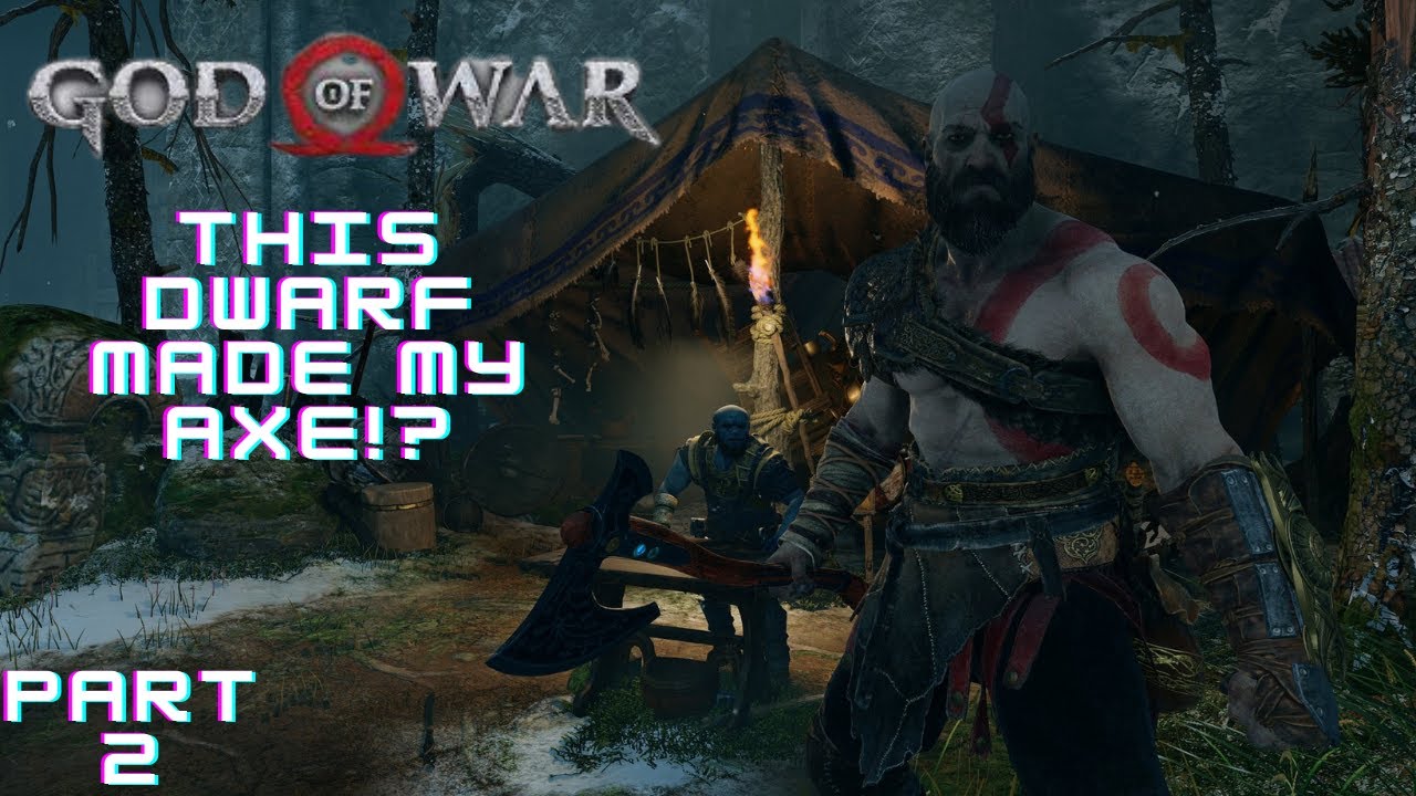 Meeting the Blue Dwarf! (God of war part 2) - YouTube