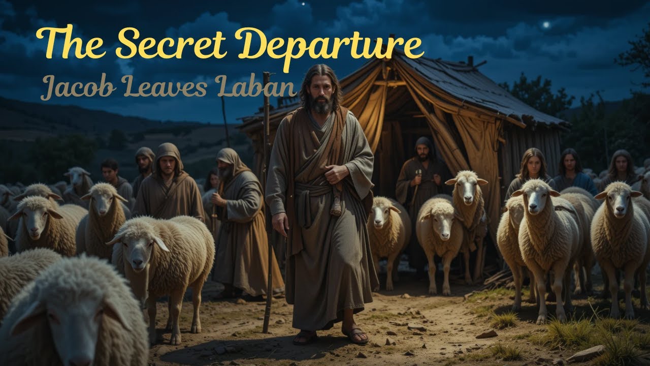 "The Secret Departure: Jacob Leaves Laban | A Tale of Faith and Courage ...