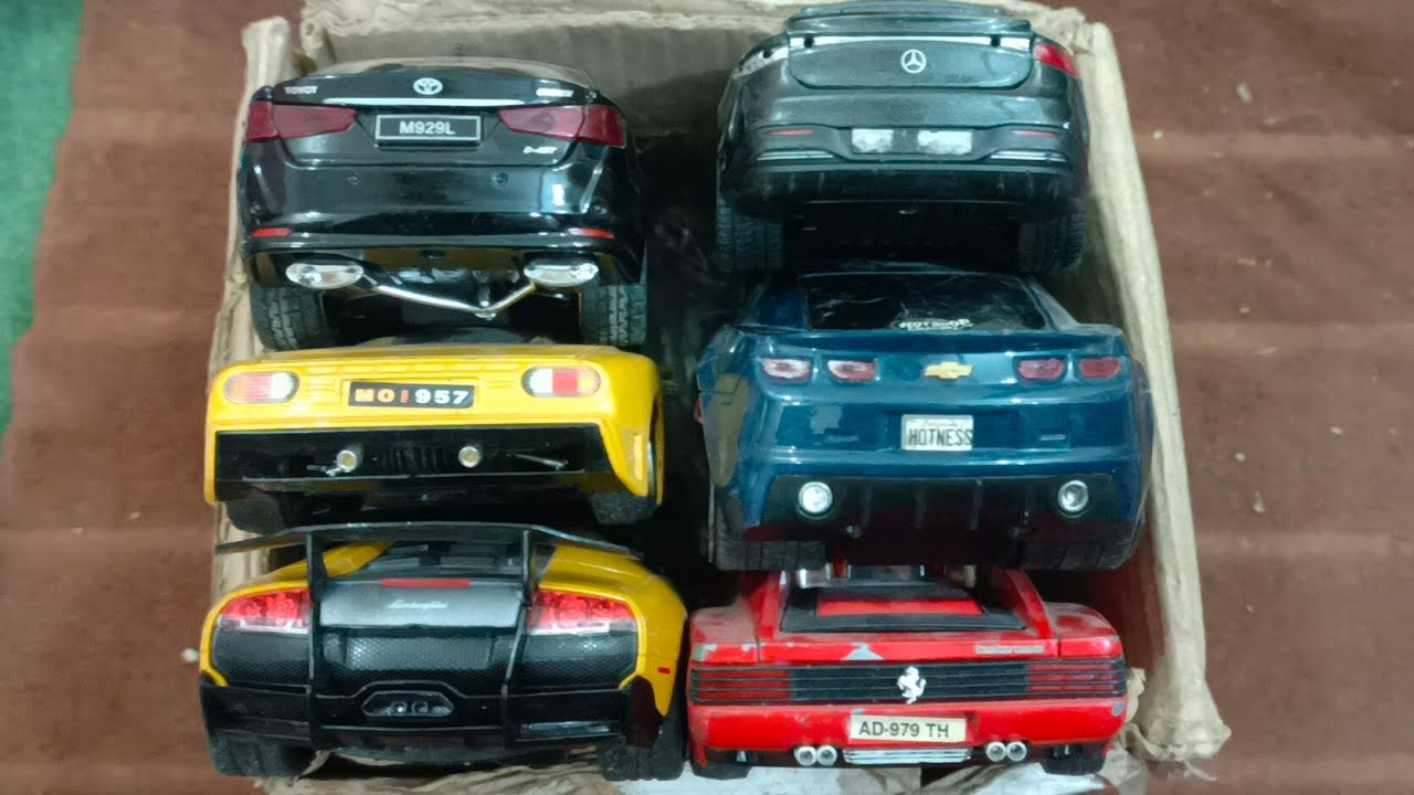 Box Full Of High Scale Diecast Model Cars Unboxing - YouTube