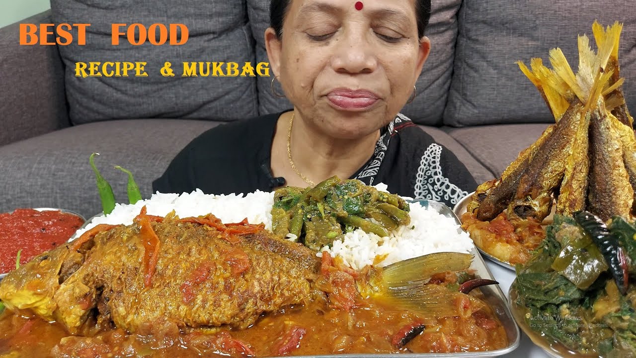 SIMPLE FISH RECIPE WITH MUKBANG FOOD EATING SHOW - YouTube