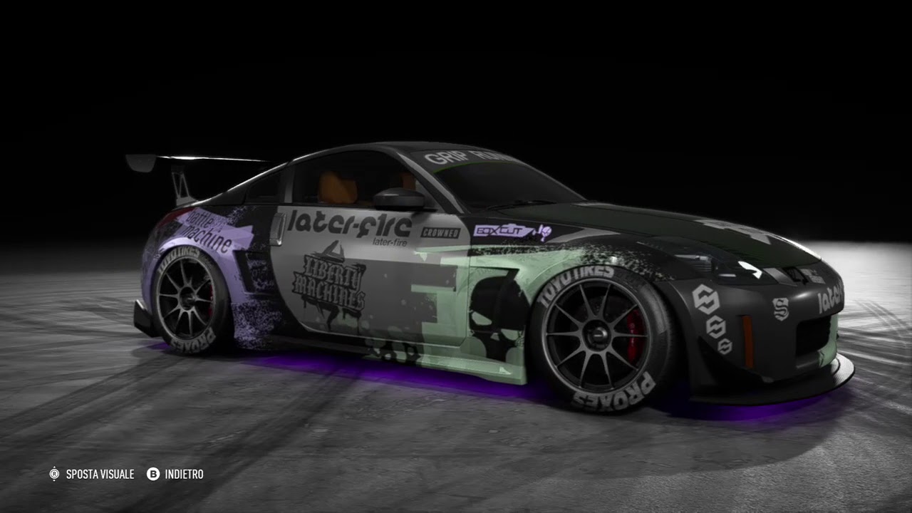Nissan 350z Battle Machine NFS Prostreet Wrap ( my own version 2018 ...
