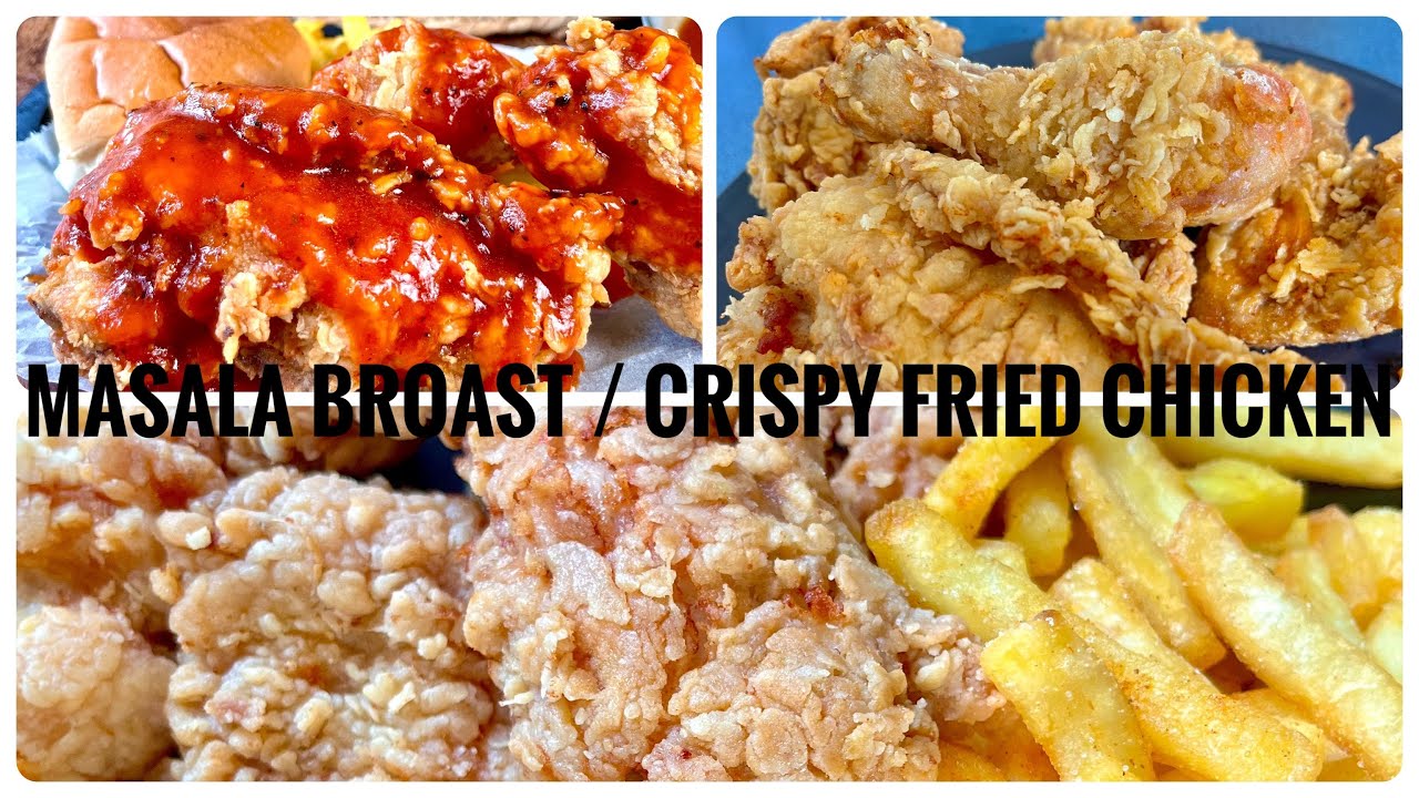 Crispy Fried Chicken| Masala Broast(Royal Style)|Tips & Tricks for ...