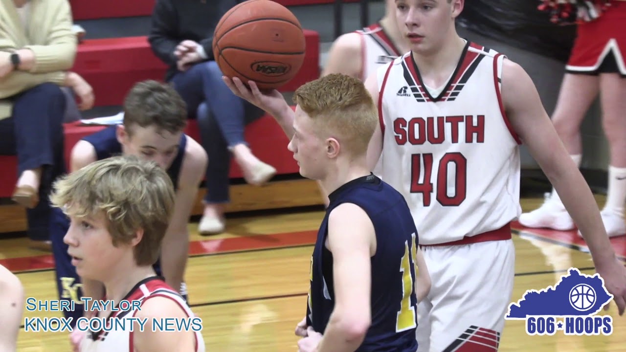 Knox Co. Middle School 7th Grade vs South Laurel Boys Basketball 01.19. ...