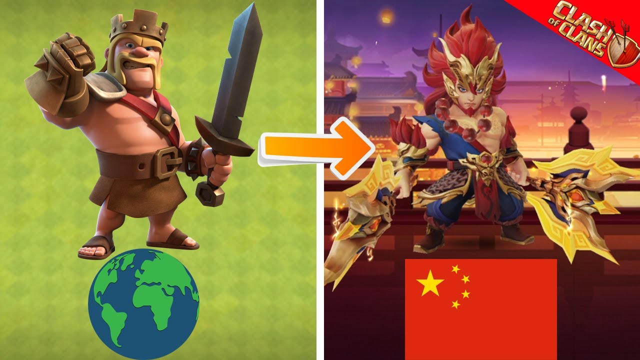 DIE CHINA SKINS SIND VERRÜCKT! 😂😂 Clash of Clans * CoC - YouTube
