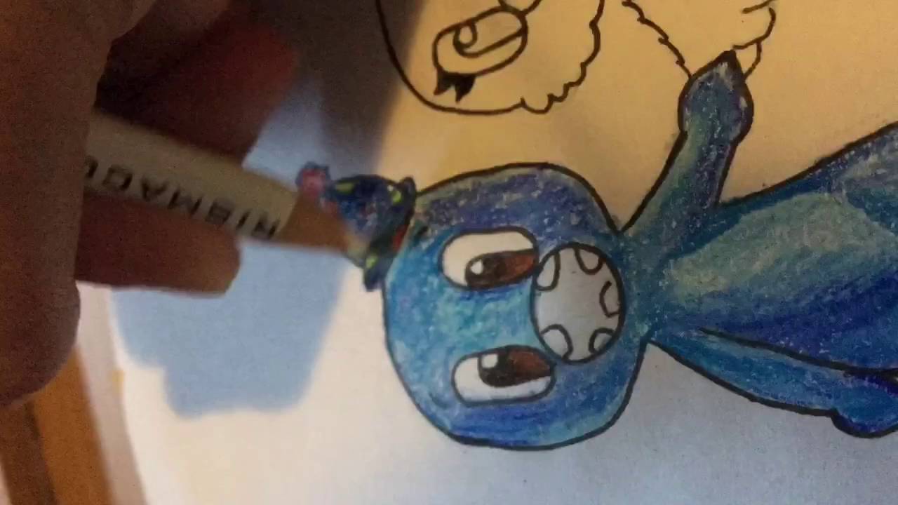 Speed Art: Squid-Sqaishey-Stampy-Netty-Tom - YouTube
