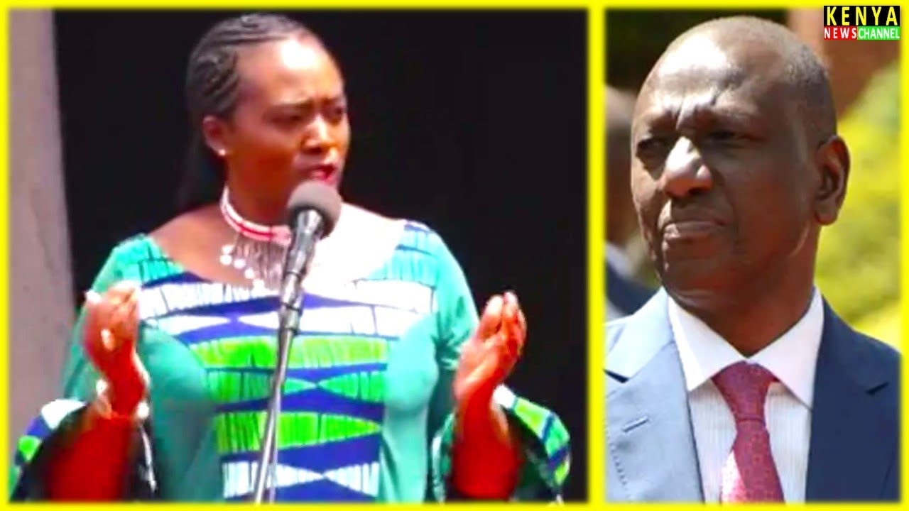 THIS WOMAN! Listen what Brilliant Soipan Tuya told Ruto face to face ...