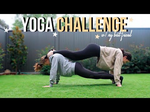 ATTEMPTING YOGA WITH MY BEST FRIEND *FAIL*