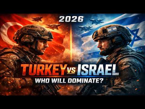 Turkey vs Israel Military Power Comparison 2026 | Turkey vs Israel 2026