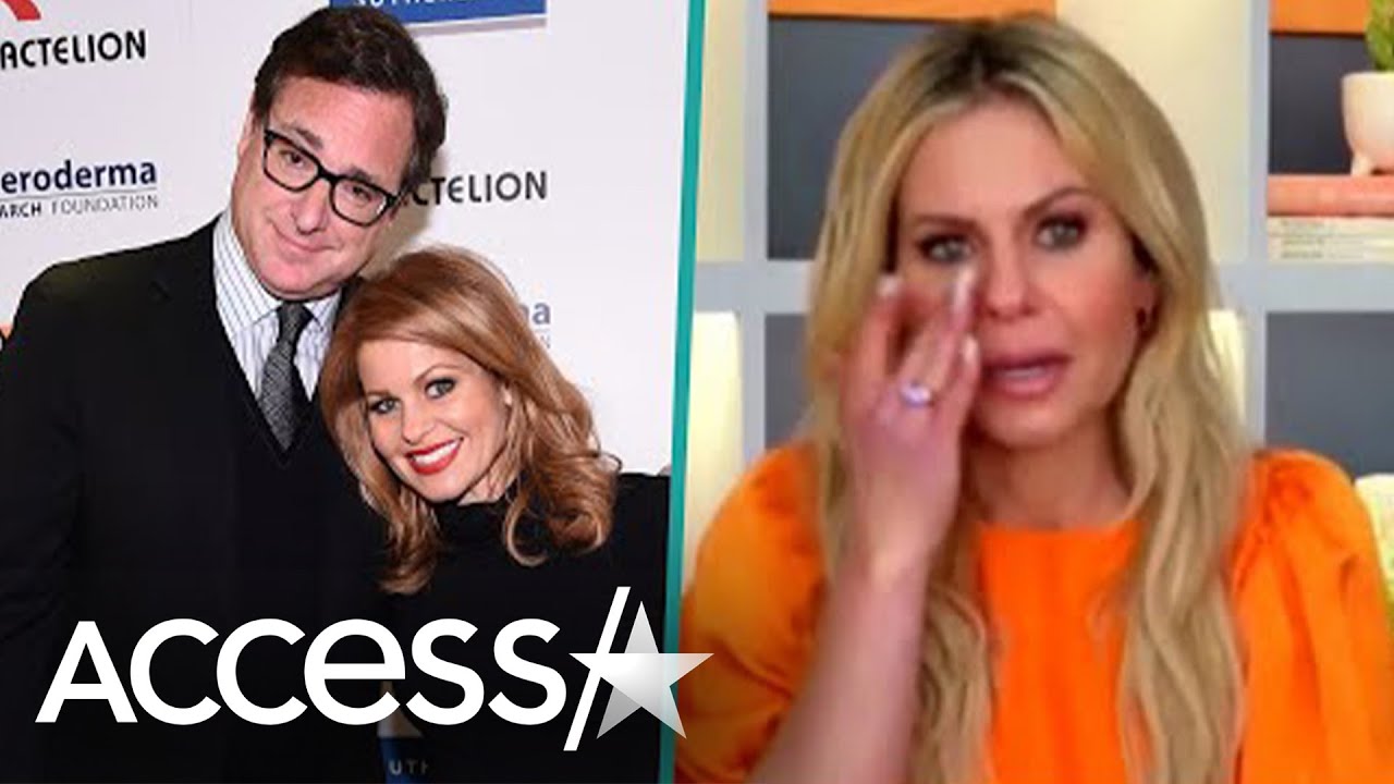 Candace Cameron Bure Tears Up Reading Bob Saget’s Last Text - YouTube